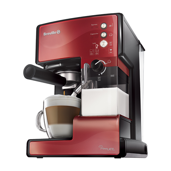 Espressor cafea Breville Prima Latte Red | Expressor cafea - ITArena.ro