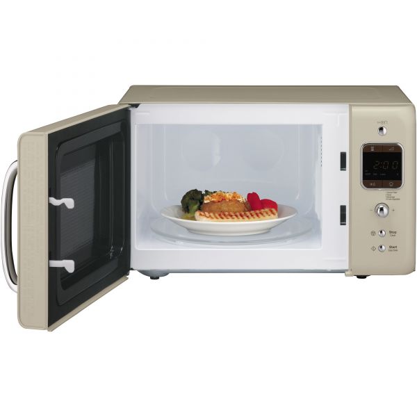 Cuptor cu microunde Daewoo Retro KOR-6LBRC, 800W, Digital, Bej | Cuptor ...