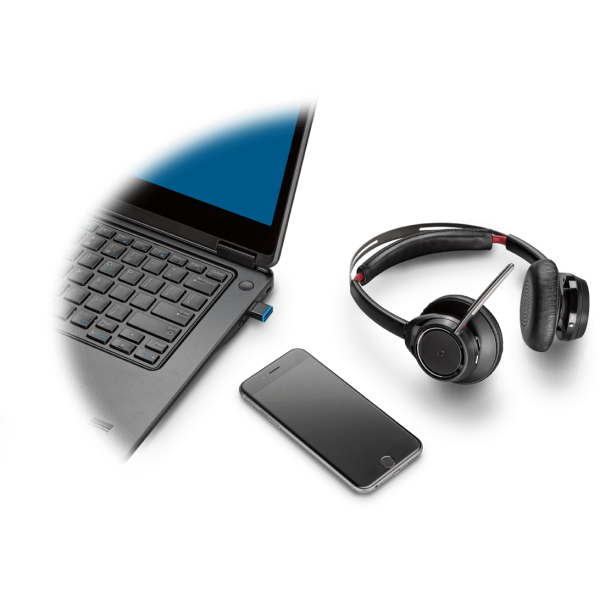 Casti Plantronics Voyager Focus UC, B825, Bluetooth, Standard | Casti ...