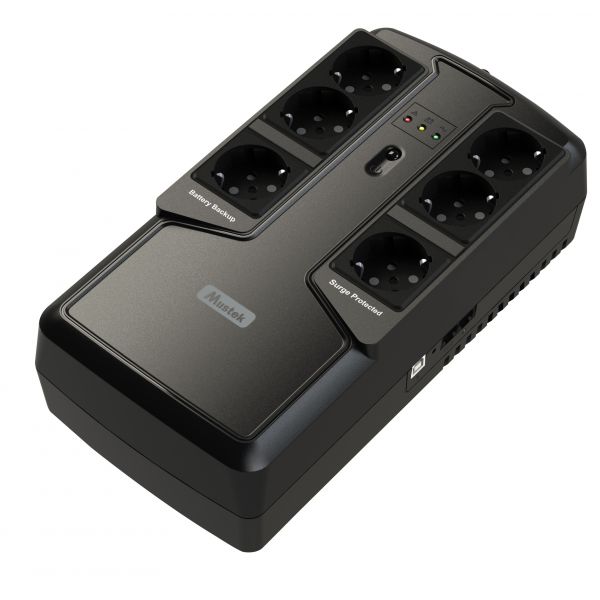 UPS Mustek PowerMust 600 Offline, 600VA/300W, 6xSchuko | UPS - ITArena.ro