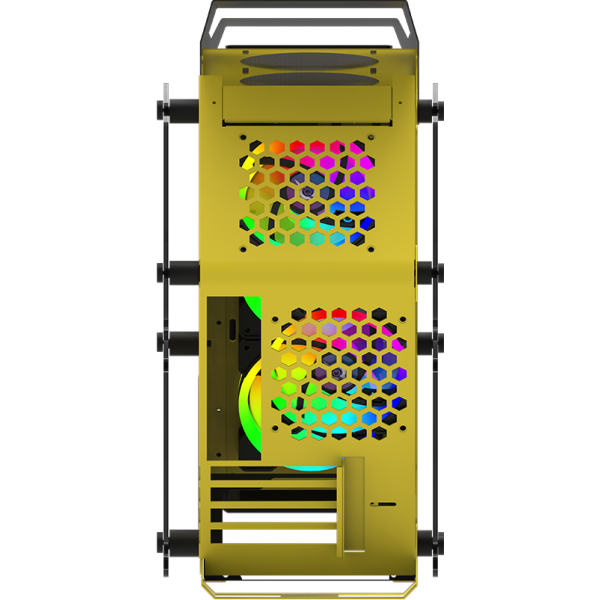 Carcasa PC AQIRYS Saiph Yellow | Carcase PC - ITArena.ro